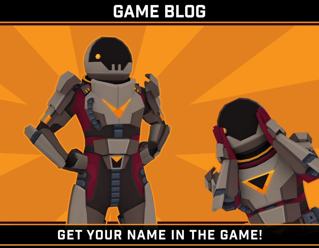 Crew Menu and Getting Your Name in the Game - SENTRY